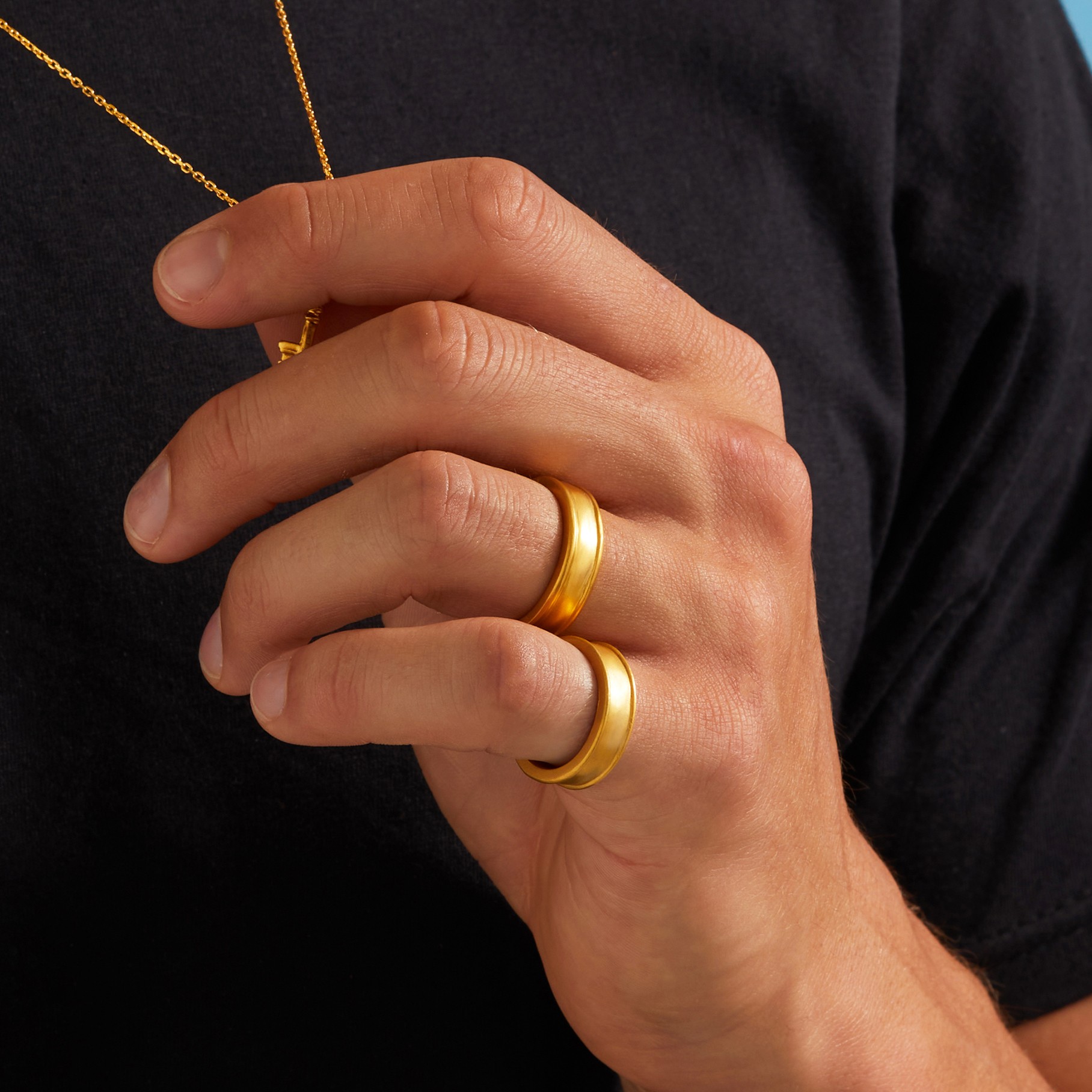 Shop Liquid Metal Tube Ring Pure Gold 7879 United States